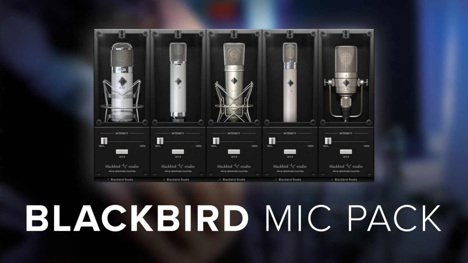 SLATE DIGITAL BLACKBIRD MICS
